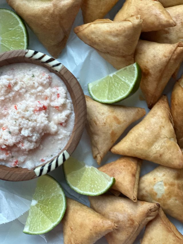 Samosa (East African Style Chicken ~ Beef or Lamb) – Nadia's Meza recipes