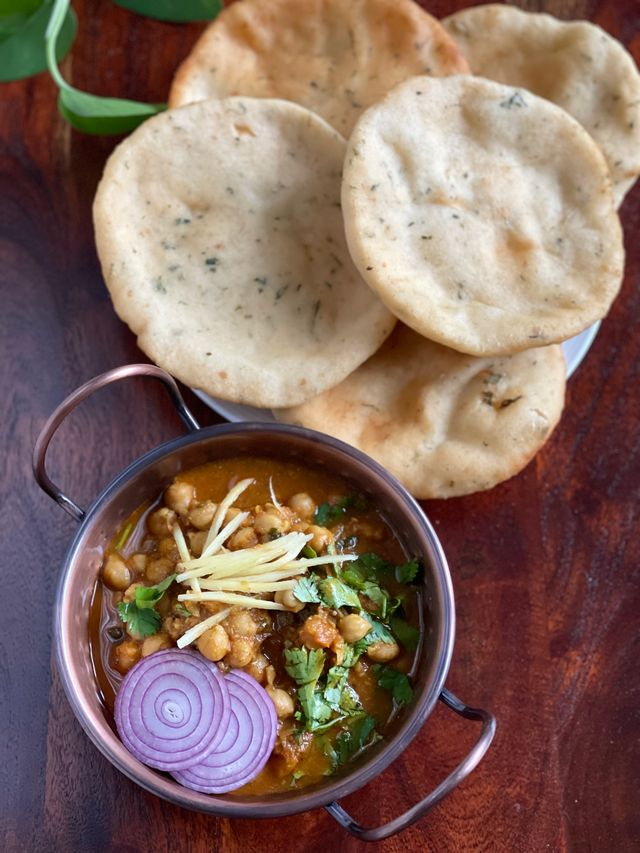 Bhatura (Deep Fried Bread served with Chole) – Nadia's Meza recipes