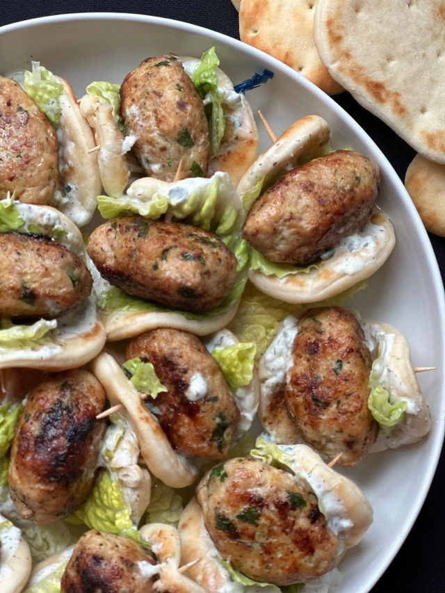 Chicken Kebab Tabei (Mini Cocktail Pan-Fried Kebabs) – Nadia's Meza recipes