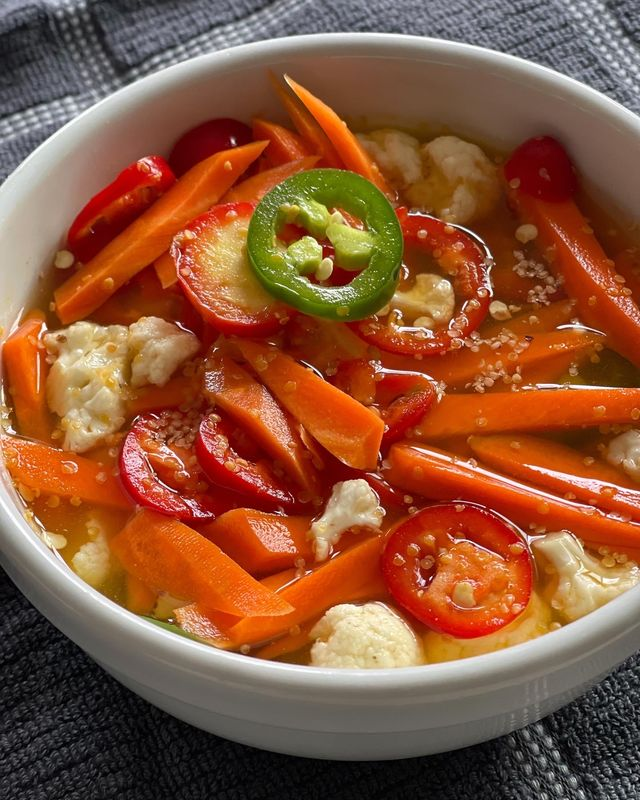 Athela Gajar Marcha (Marinated Veggies, Carrots and Green Chili Pickle ...