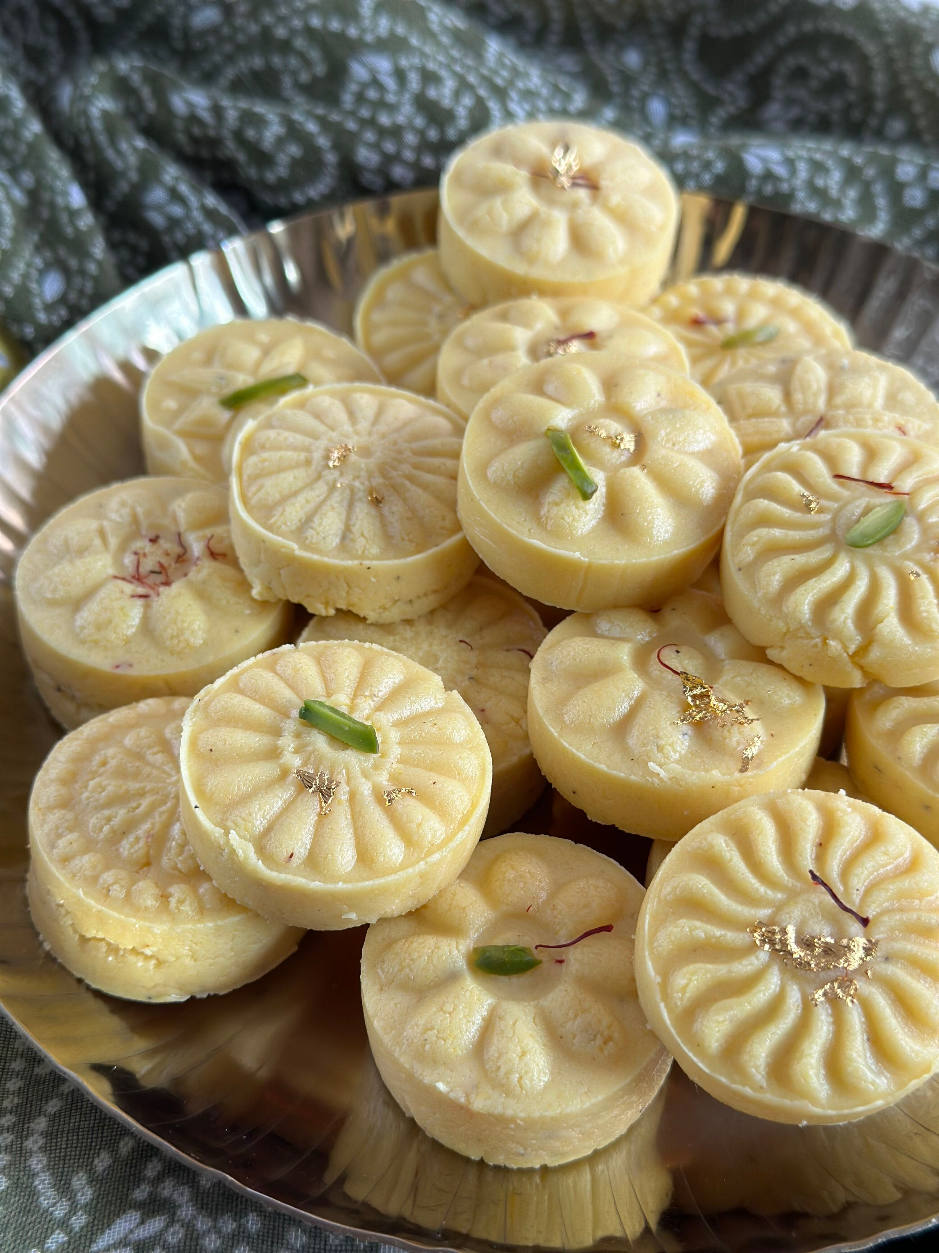 Quick Kesar Penda (Indian Fudge) – Nadia's Meza recipes
