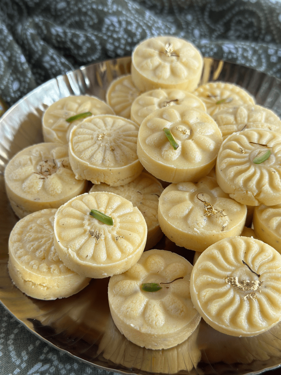 Quick Kesar Penda (Indian Fudge) – Nadia's Meza recipes
