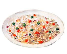Jardo or Zarda – Aromatic Sweet Jeweled Rice with Nuts & Raisins ...