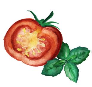Roasted Tomato Basil Soup (No Cream) – Nadia's Meza recipes