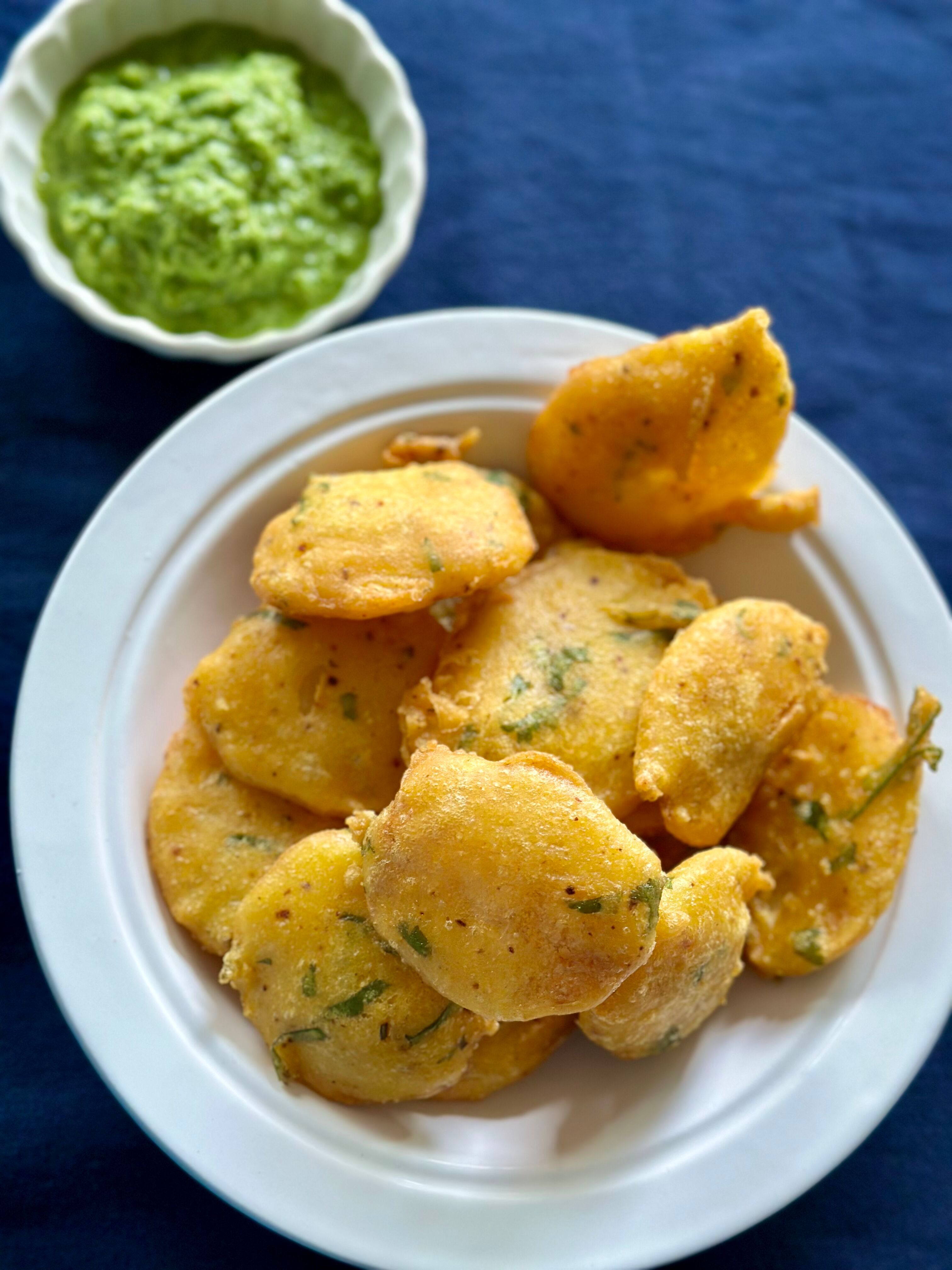 Nylon Bhajia (potato fritters) – Nadia's Meza recipes